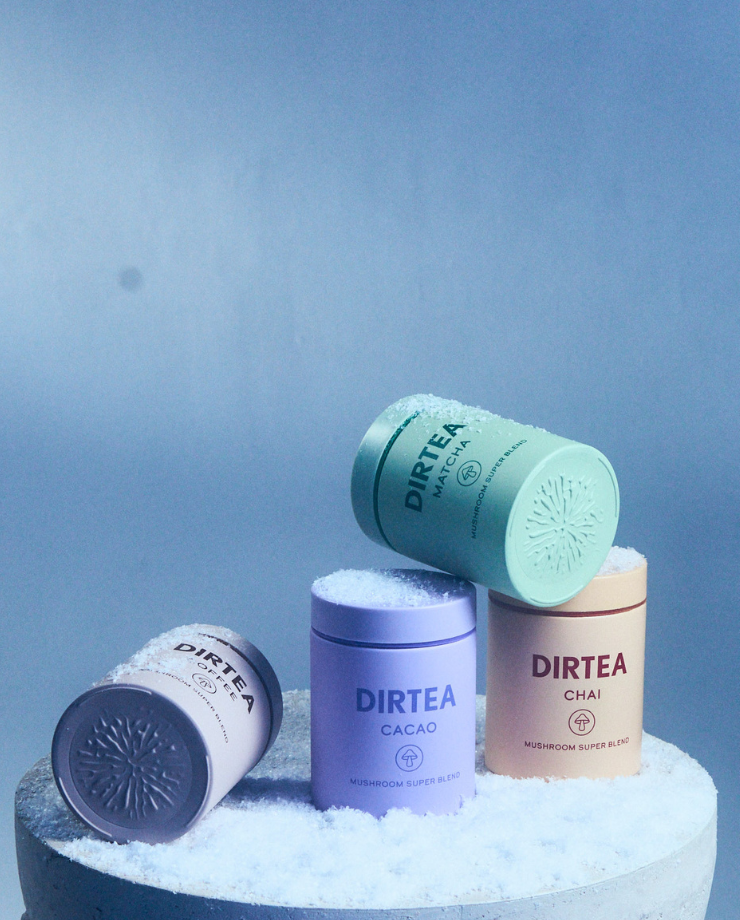 DIRTEA Functional Mushrooms | Shop Mushroom Coffee & Powders