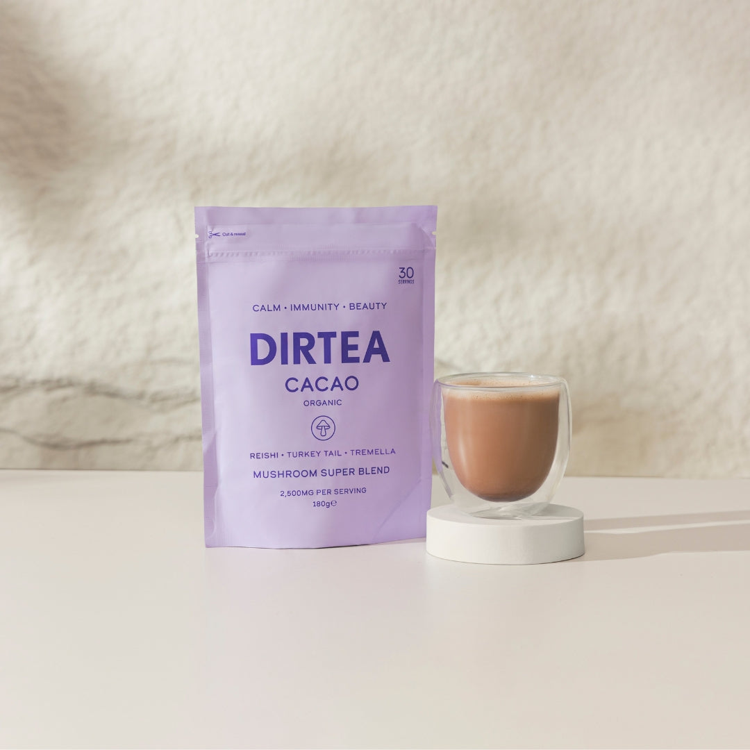 Mushroom Cacao Powder | DIRTEA Functional Mushrooms