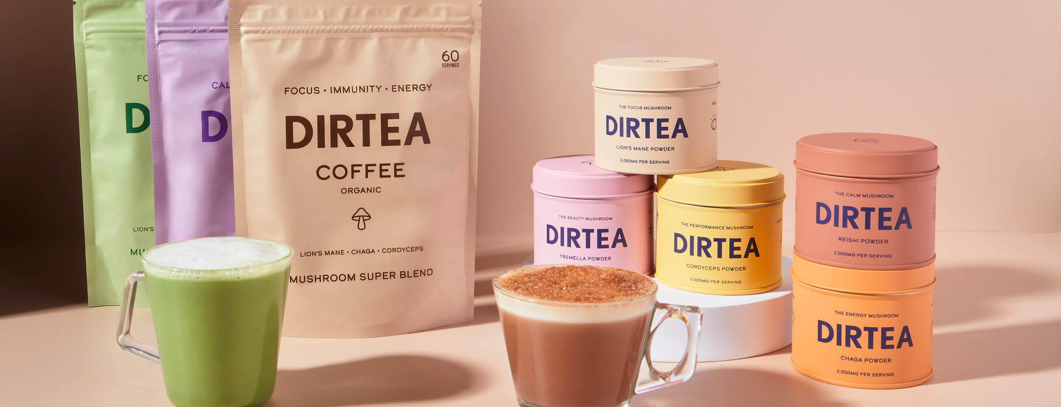 DIRTEA®️ - Mushroom Powders, Teas & Coffees