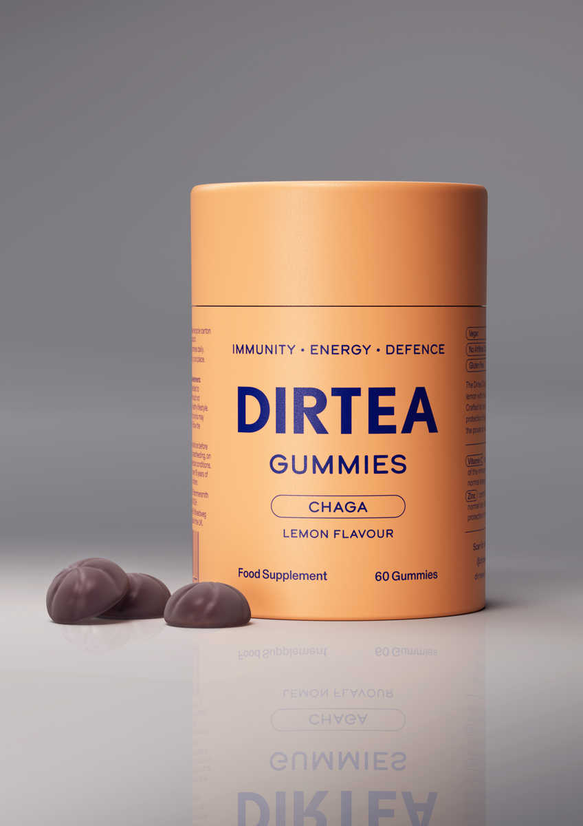 DIRTEA Functional Mushrooms | Shop Chaga Mushroom Gummies